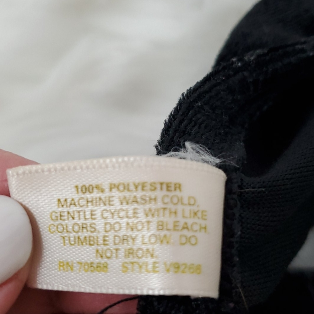 Vintage Solange Bikini Panties Lace Velvet Black - Gem